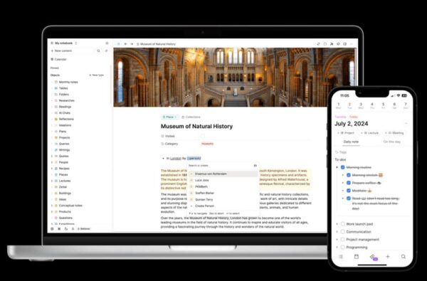 Capacities—类Notion笔记软件 - 屌软件