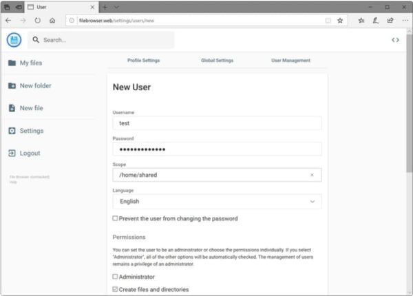 File browser—开源即开即用网页版文件浏览器 - 屌软件